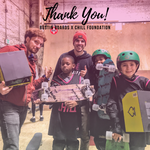 A Surprise from Bustin Boards | Chill Foundation