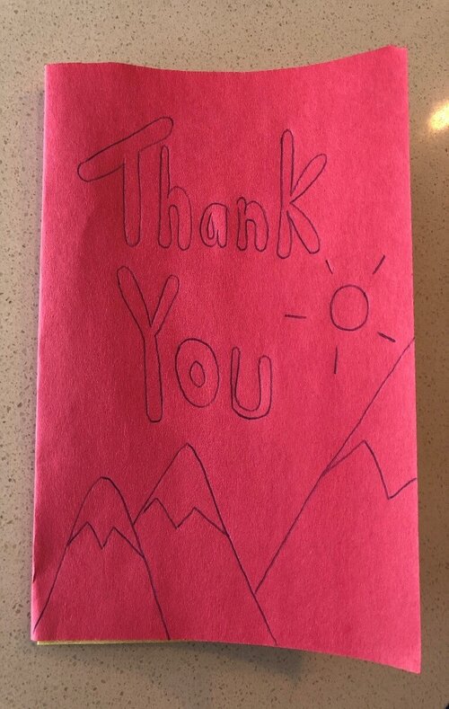 Thank You Letters to the Frontline Workers | Chill Foundation